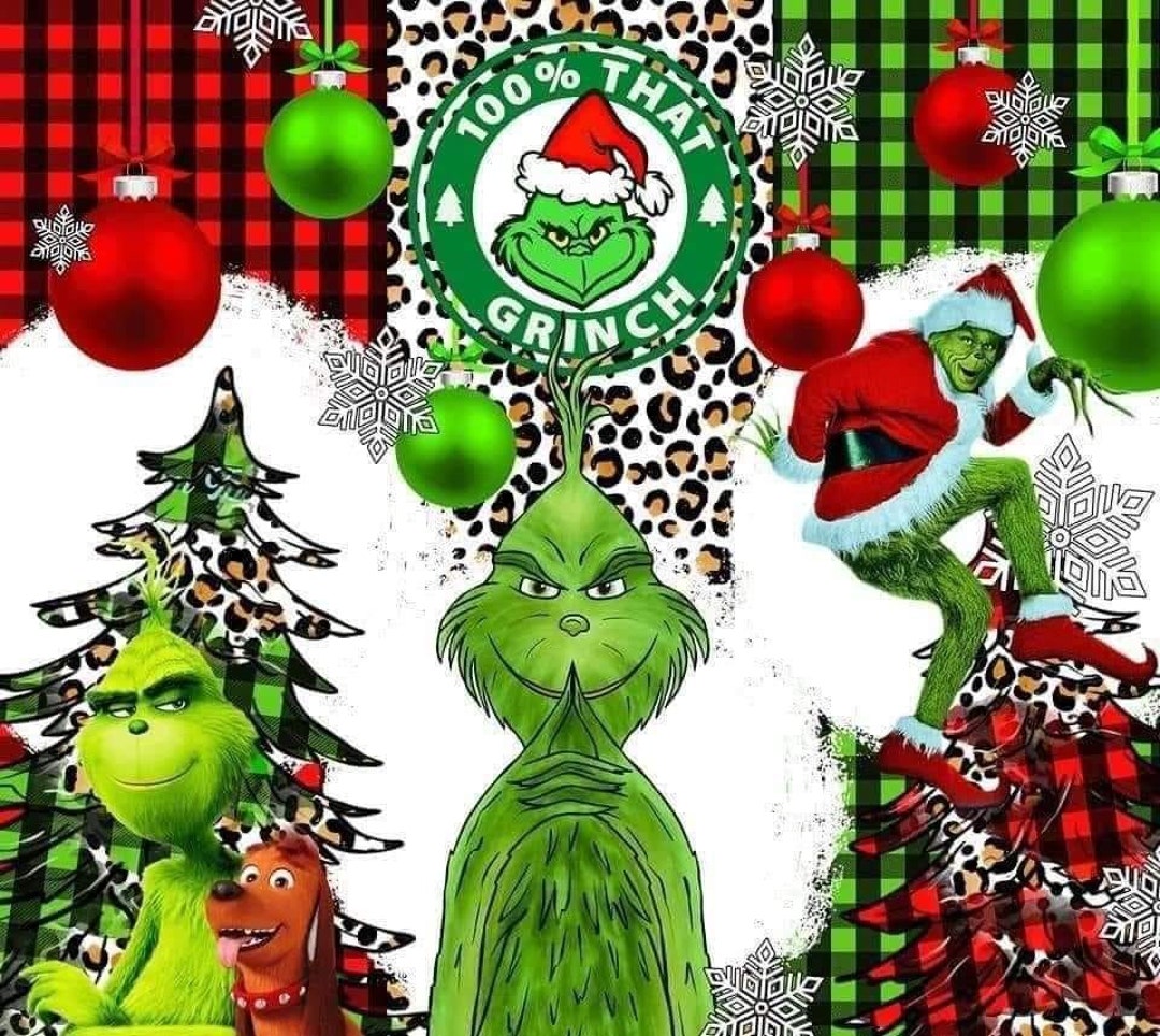 20 Oz 100% Grinch Sublimation Tumbler - Etsy