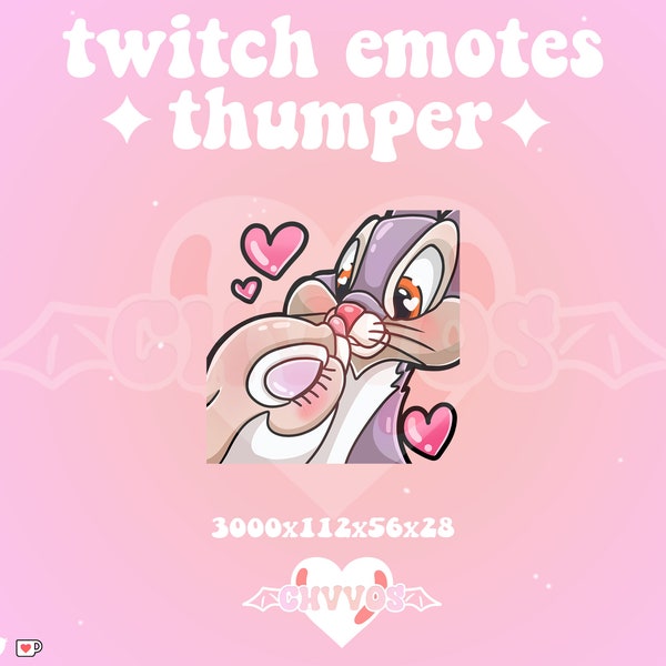 Discord Rabbit Emote - Etsy