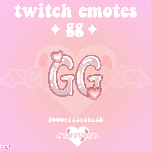 Gg Emote - Etsy