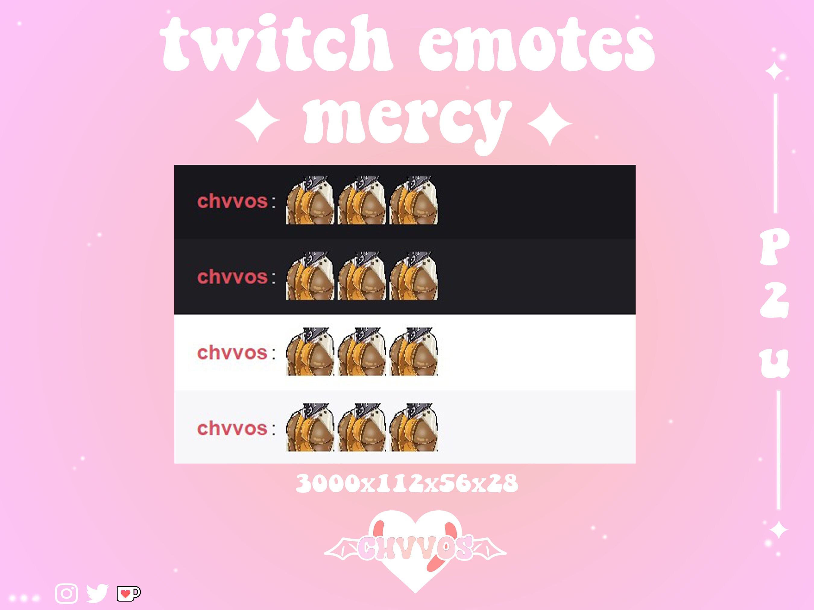 Mercy Booty Twitch Emote Thick Booty Overwatch Discord Emote Youtube