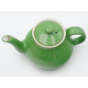 Vintage Hall Pottery Green Lidded Teapot, Simple Design, Made in USA - Etsy