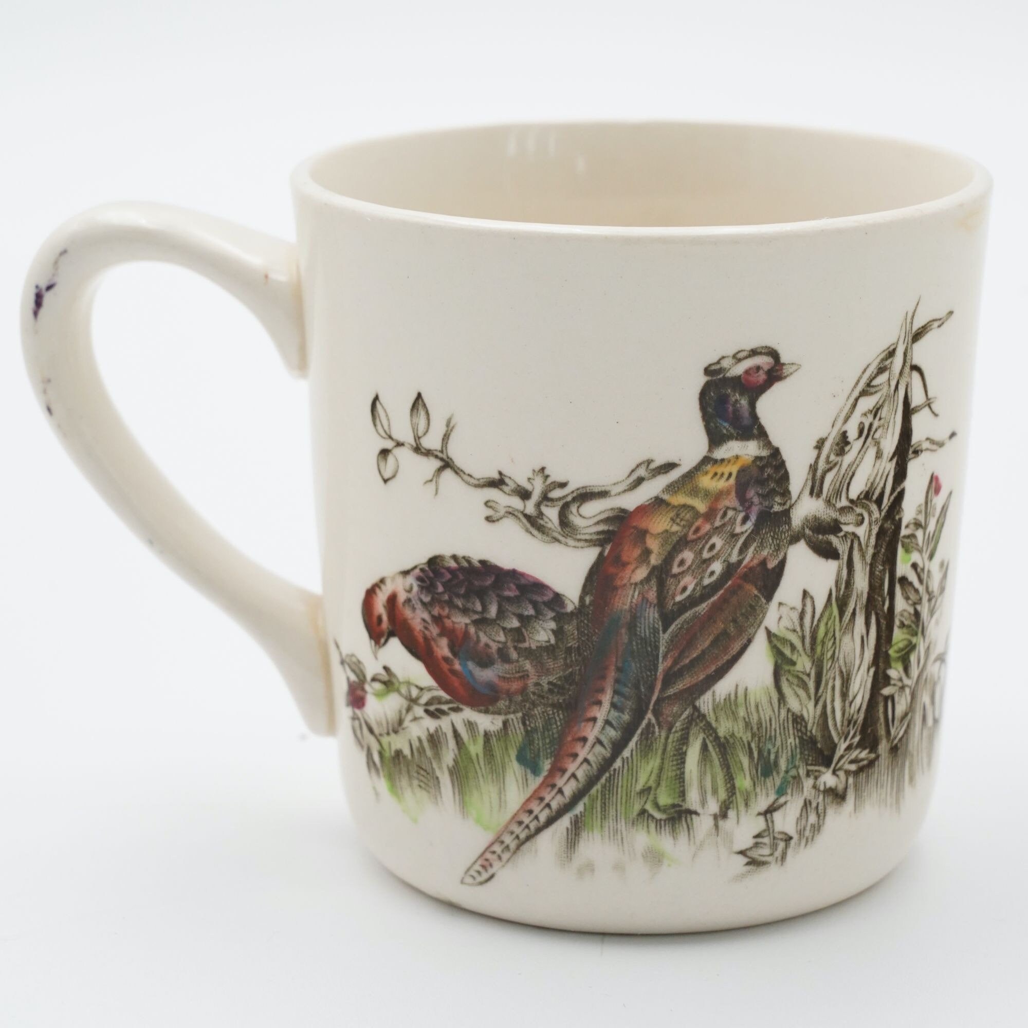 Vintage Johnson Brothers Game Birds Pheasant Mug Made in England - Etsy