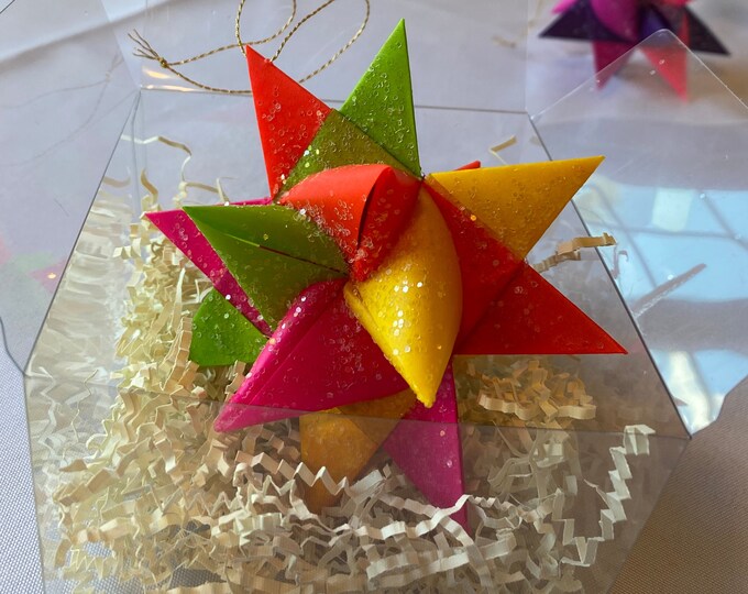 Large German Stars, Froebel Stars, Polish Stars, Folded Paper Star ...