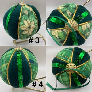 Kimekomi Christmas Ornaments, Kimekomi Handballs, Fabric Ornament ...