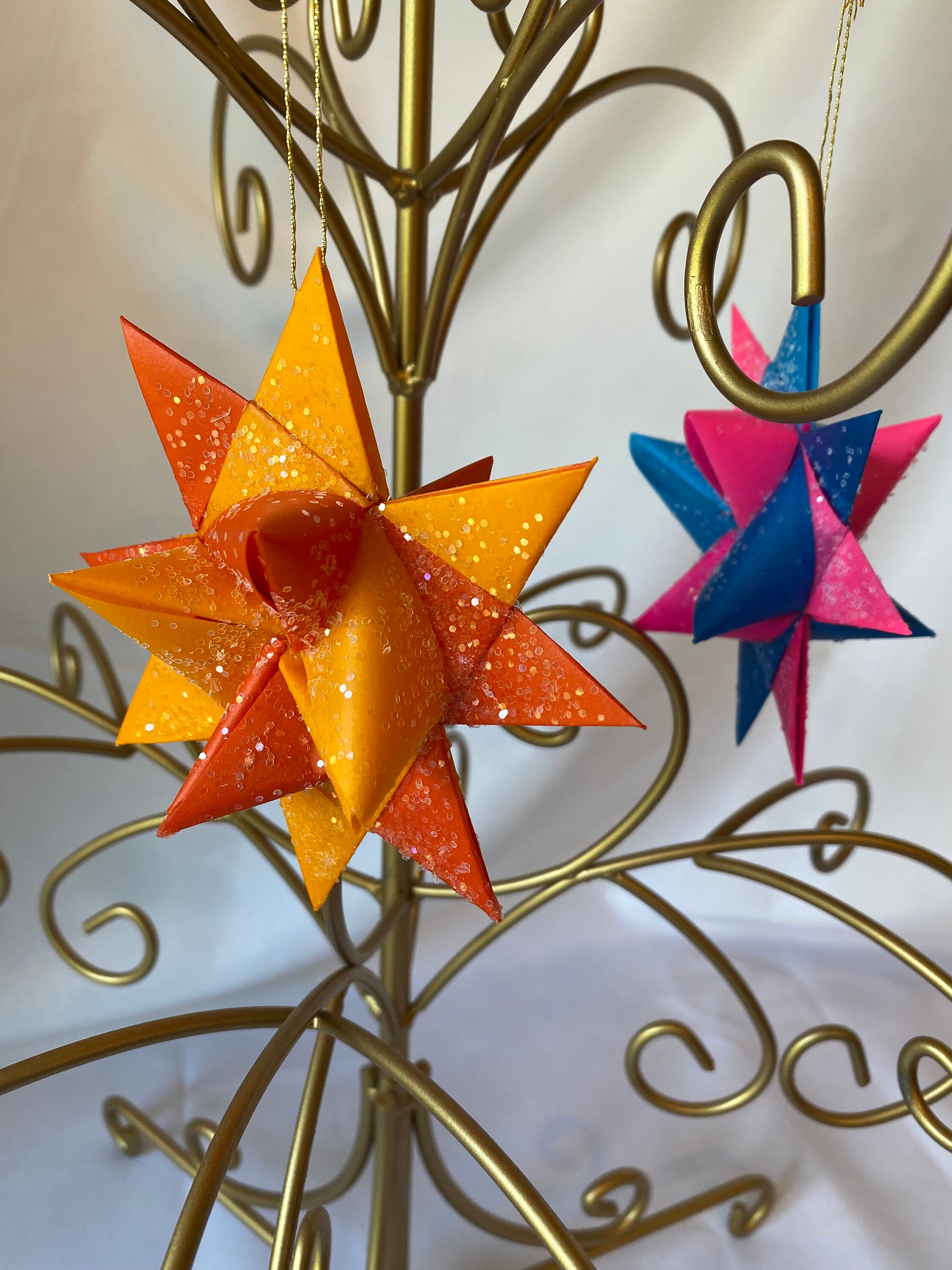 Large German Stars, Froebel Stars, Polish Stars, Folded Paper Star ...