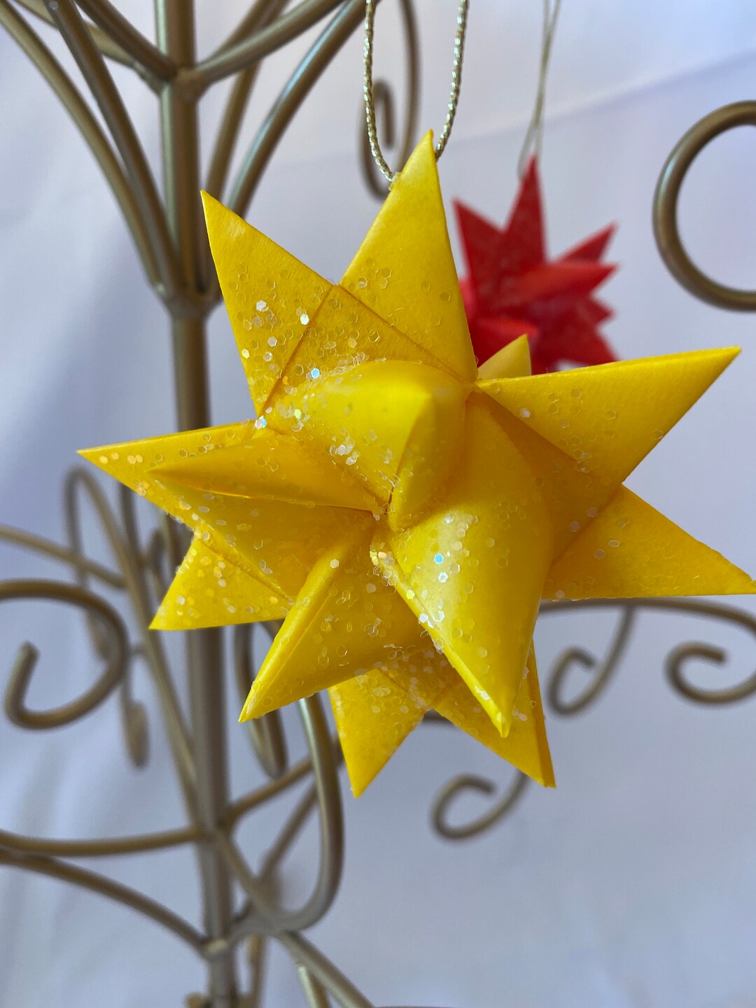 Medium German Stars, Froebel Stars, Polish Stars, Folded Paper Star ...