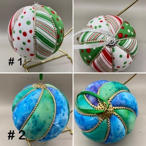 Kimekomi Christmas Ornaments, Kimekomi Handballs, Fabric Ornament ...