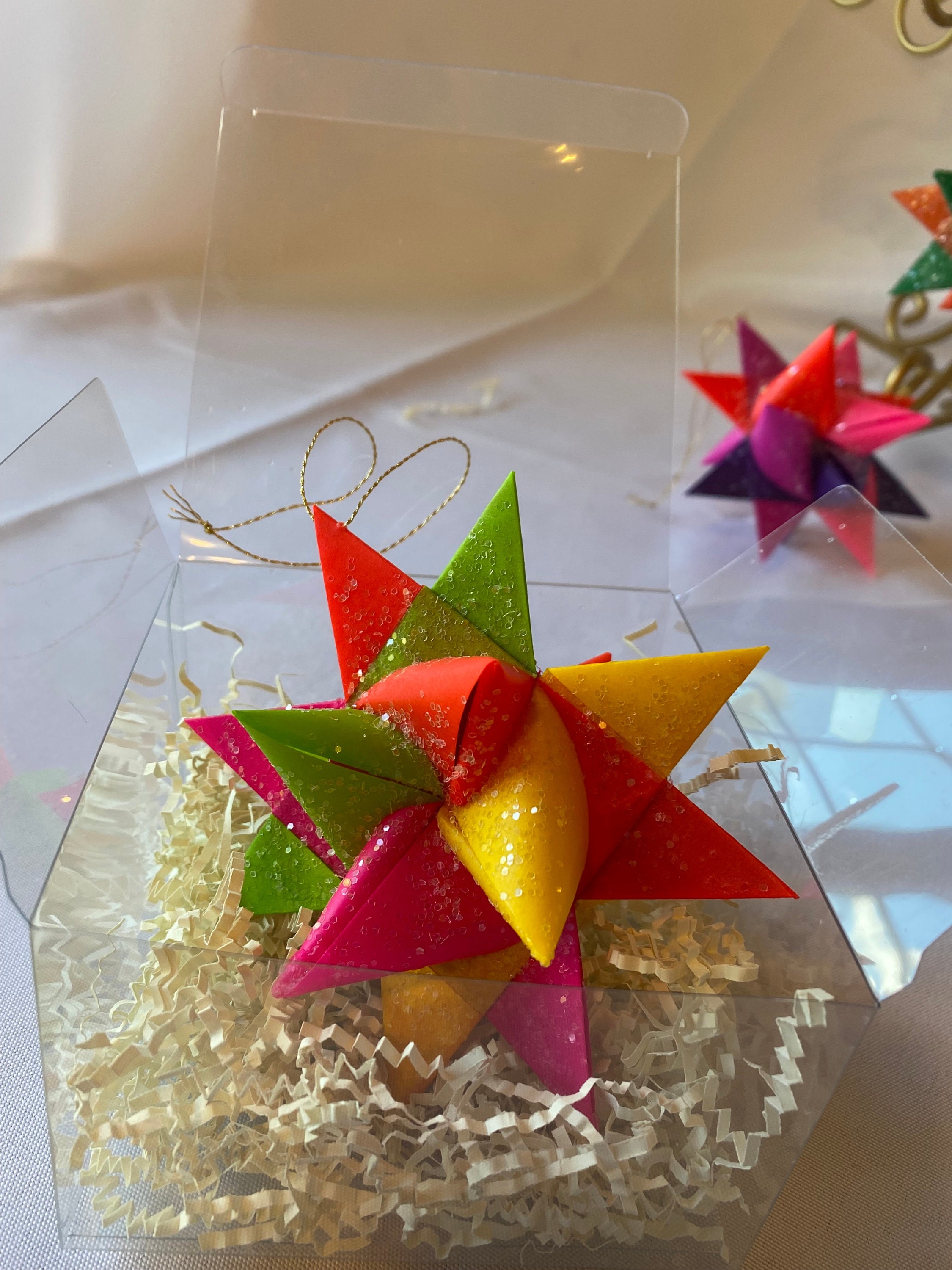 Large German Stars, Froebel Stars, Polish Stars, Folded Paper Star ...