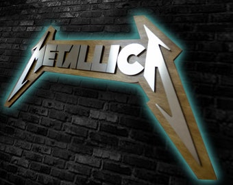Metal Metallica Sign - Etsy