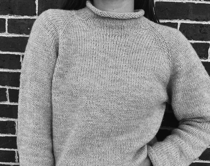 Roll With Me Sweater Knitting Pattern - Etsy