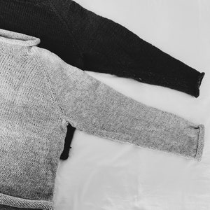 Roll With Me Sweater Knitting Pattern - Etsy