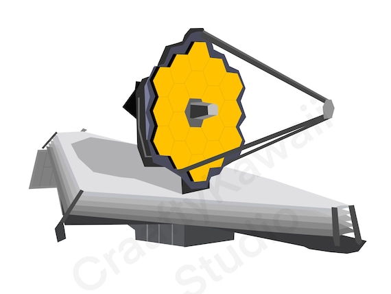 James Webb Telescope Drawing