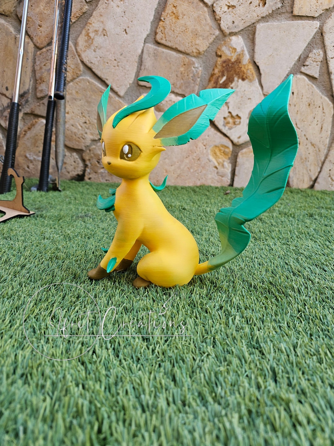 Leafeon Figure Pokemon - Etsy