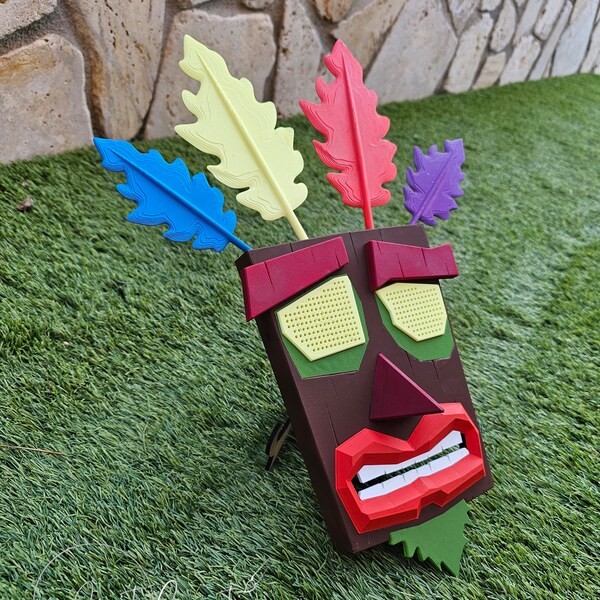 Crash Bandicoot Mask - Etsy