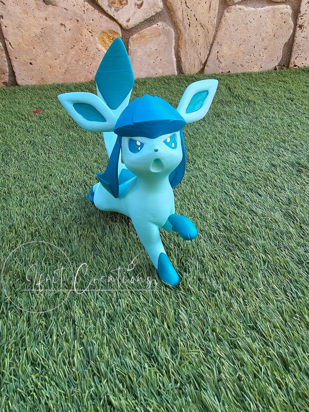 Glaceon Pokemon Figure - Etsy
