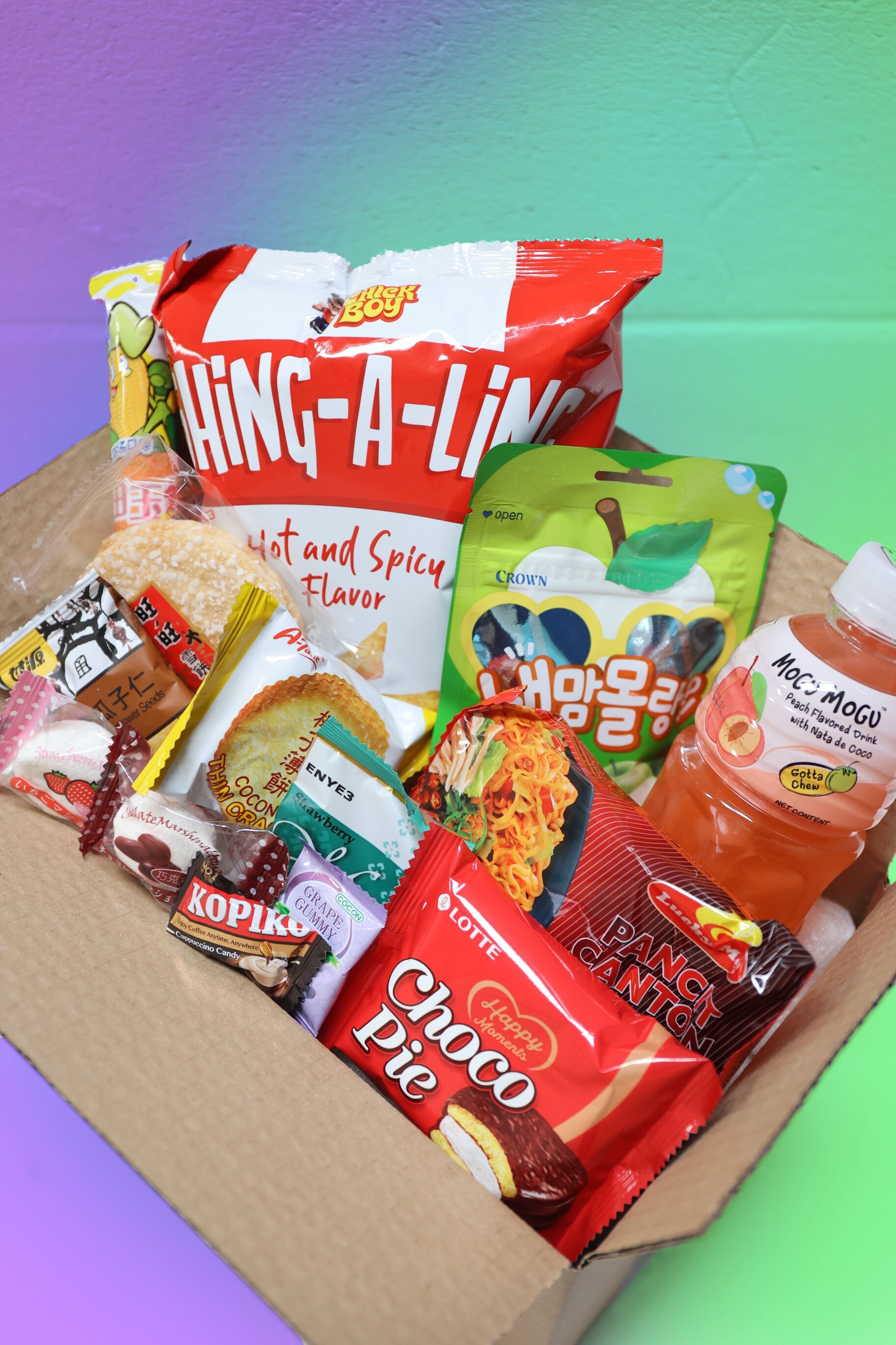 Oisoy Asian Snack Bundle Box - Etsy UK