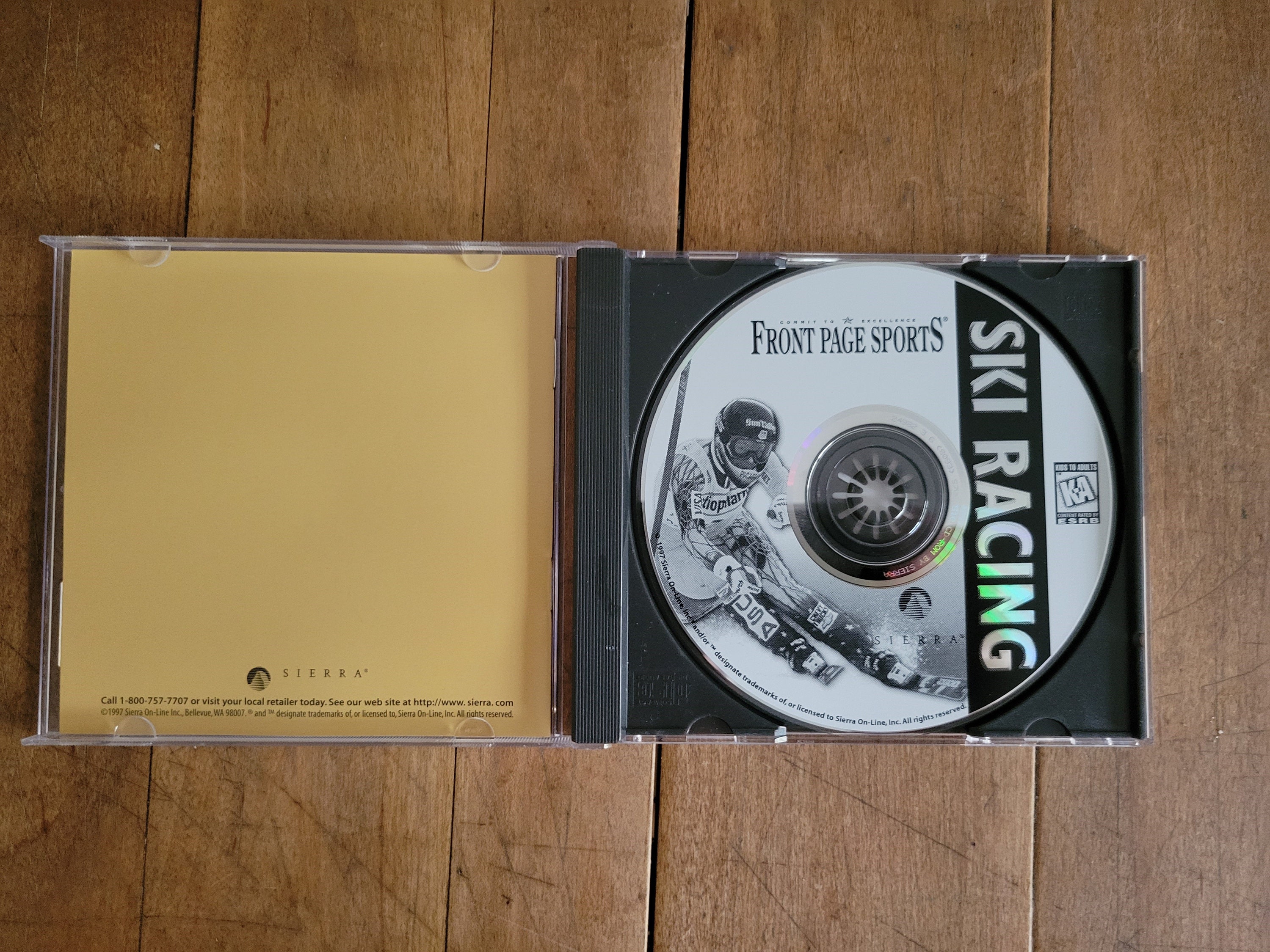 Vintage PC Game Front Page Sports Ski Racing Working Game - Etsy