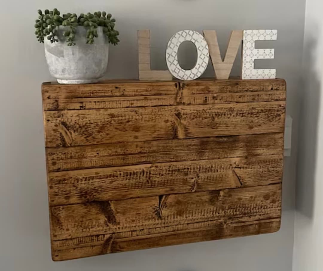 Handmade Rustic Reclaimed Wood Fuse Box Cover: Custom Sizes Available ...