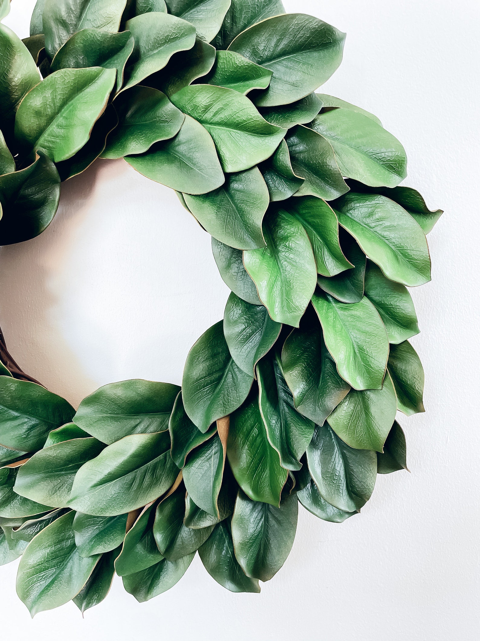Magnolia Wreath for All Seasons, Year Round Front Door Wreath, Decor ...