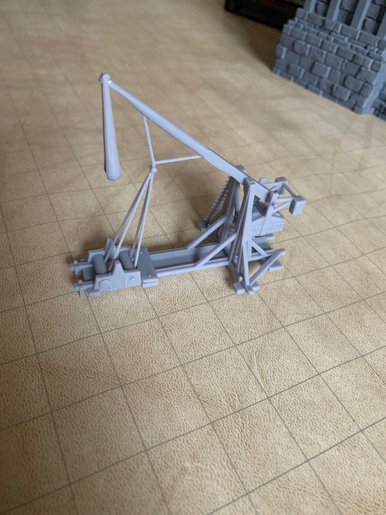 Trebuchet and Siege Ladder DND Terrain - Etsy