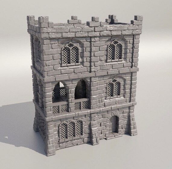 Brick Desert Home DND Terrain - Etsy