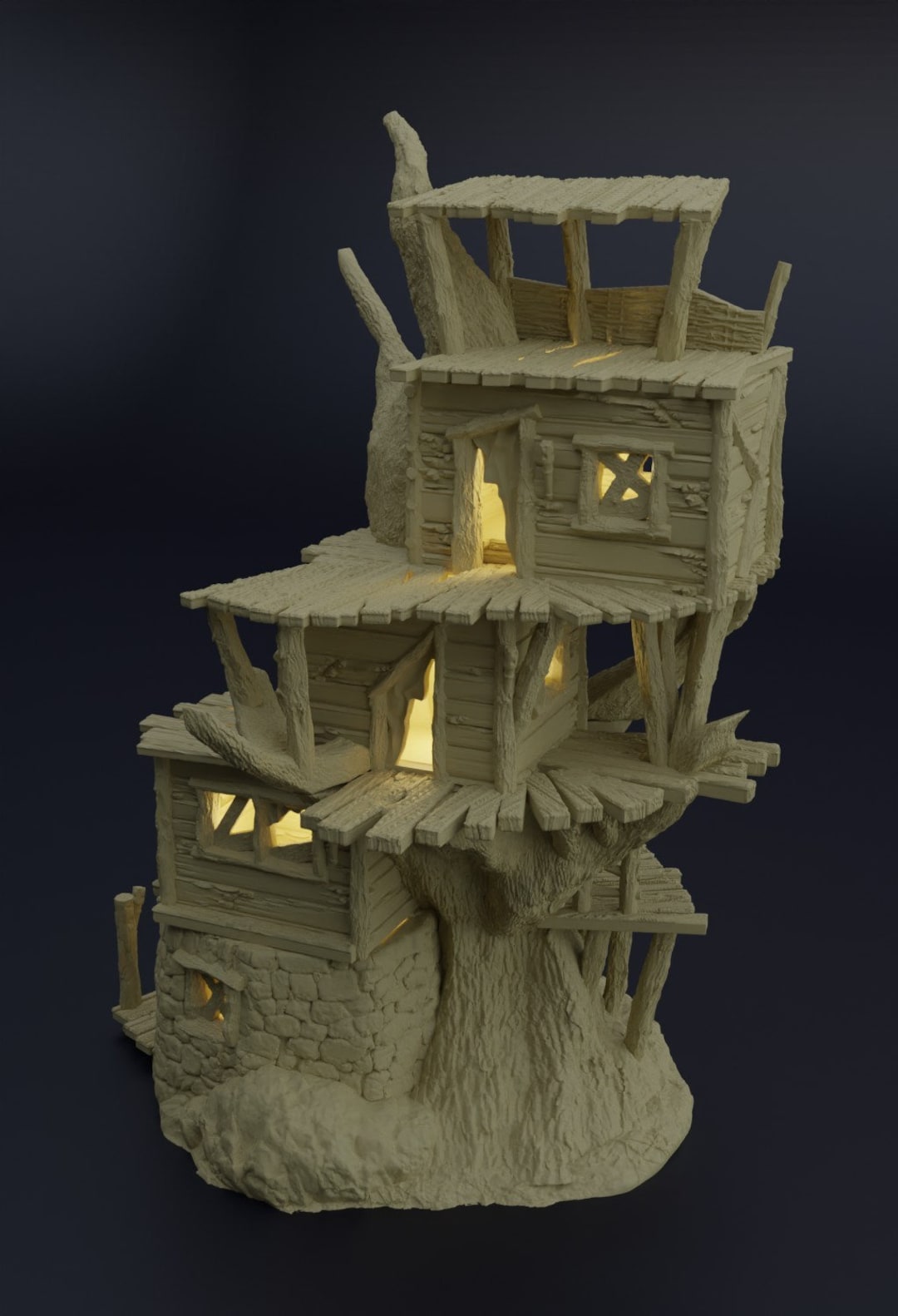 Ratling Hovel Home DND Terrain - Etsy