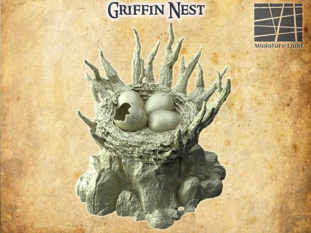 Griffin Nest DND Terrain - Etsy