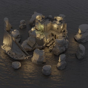 Pirate Cove DND Terrain - Etsy