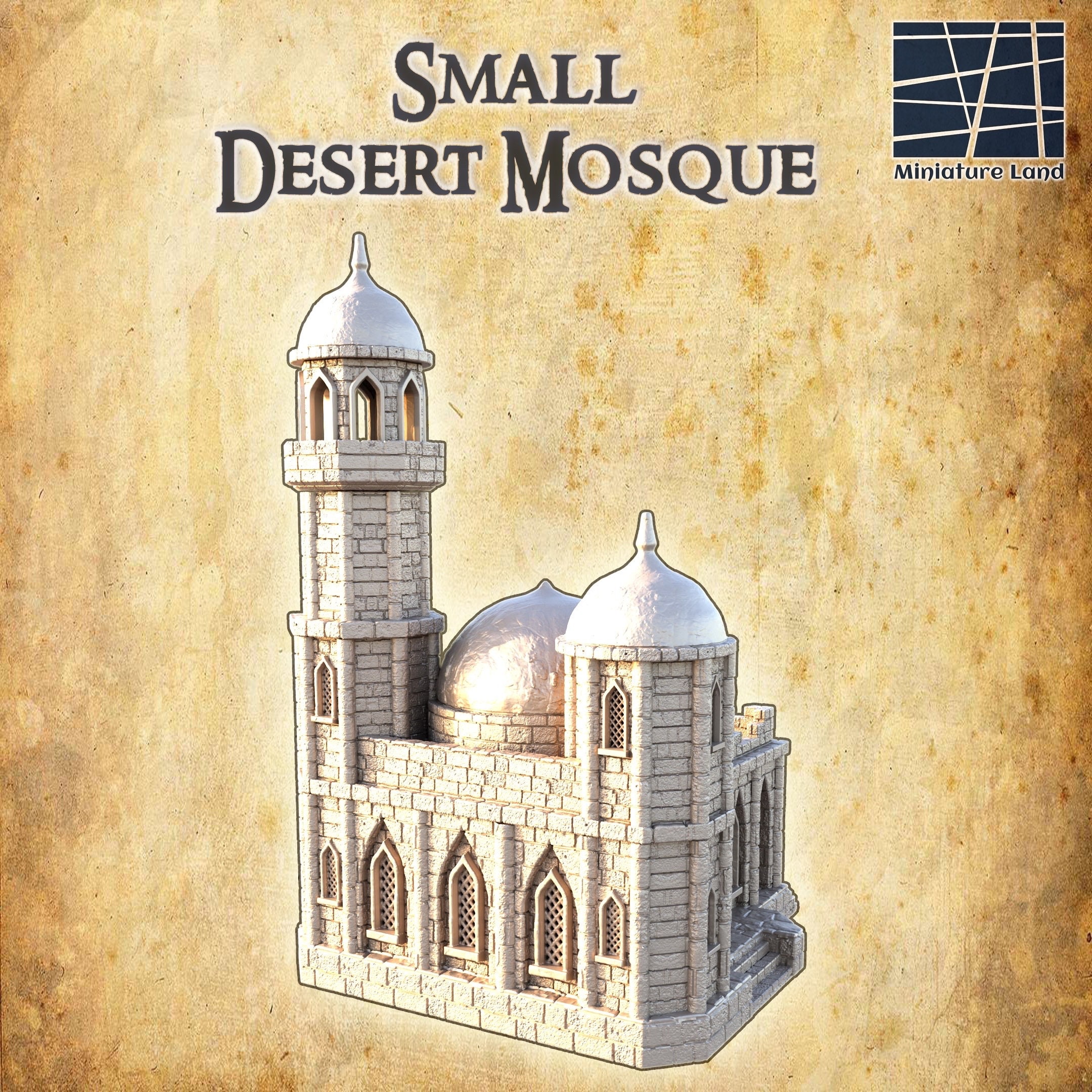 Arabian / Desert Mosque DND Terrain - Etsy