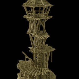 Goblin Watch Tower 28mm DND Terrain - Etsy