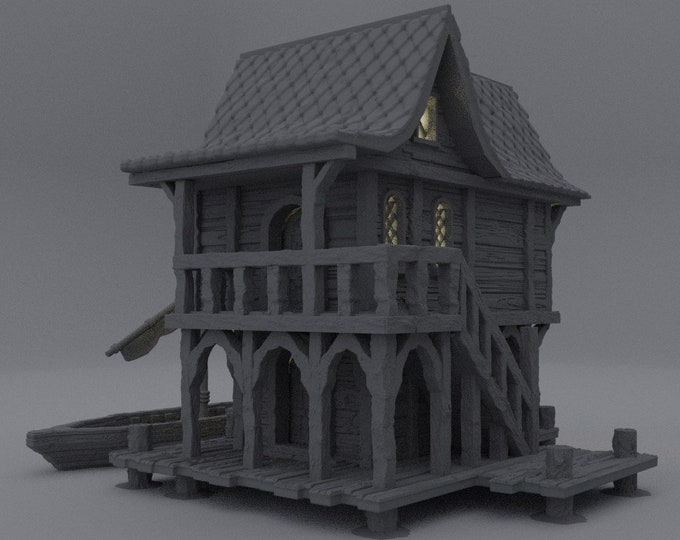 Fishermans Lodge DND Terrain - Etsy