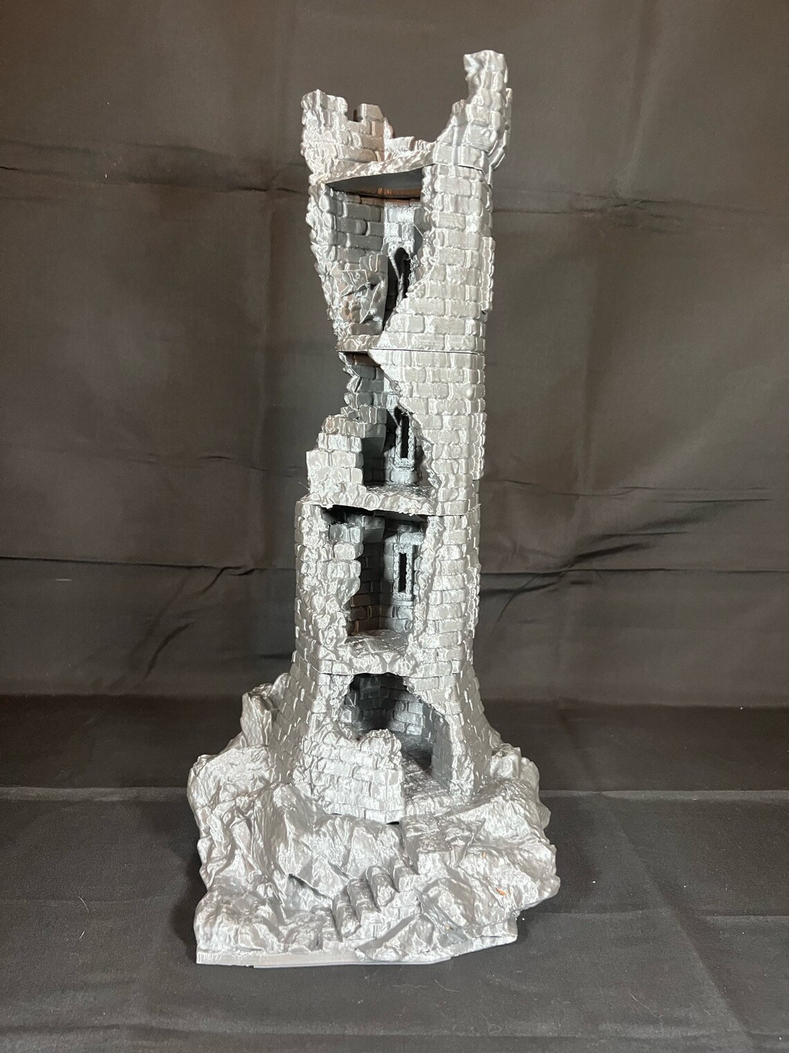 Ruined Tower Outpost DND Terrain - Etsy
