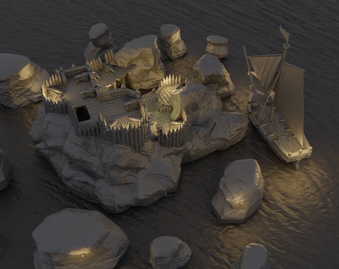 Pirate Cove DND Terrain - Etsy