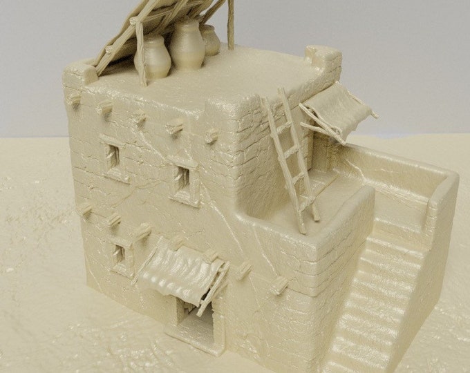 Mud Brick Desert House DND Terrain - Etsy