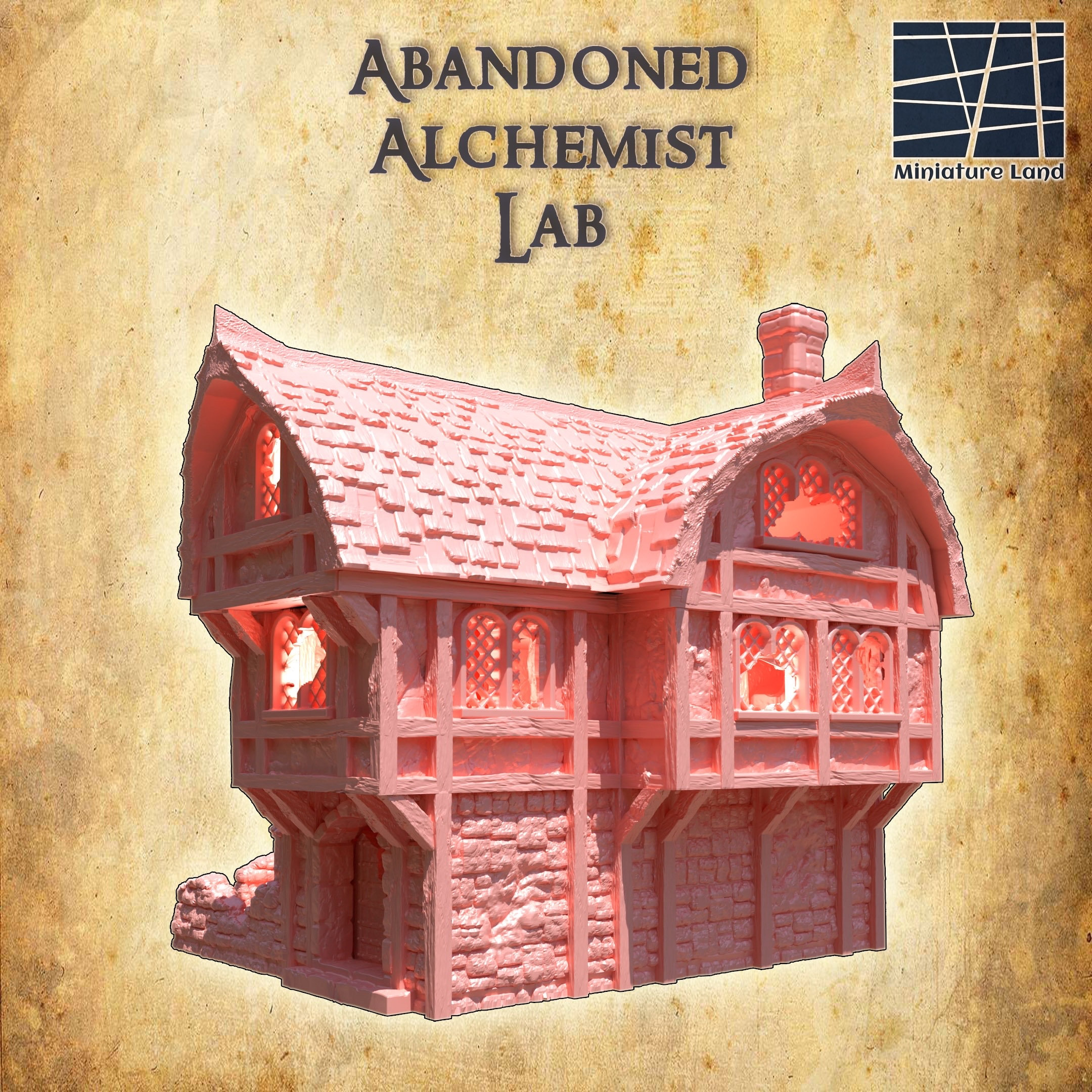 Abandoned Alchemist Lab DND Terrain - Etsy