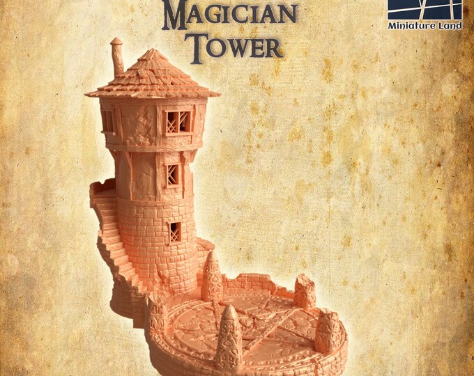 Abandoned Magician Tower DND Terrain - Etsy