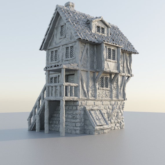 Shady Guild House DND Terrain - Etsy Ireland