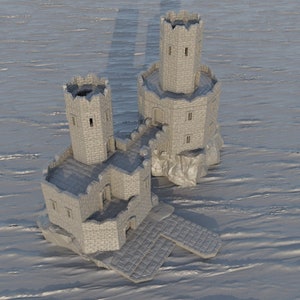 Island Prison DND Terrain - Etsy