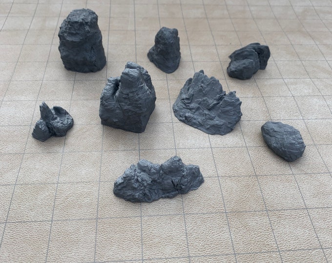 Boulders - DND Terrain - Etsy