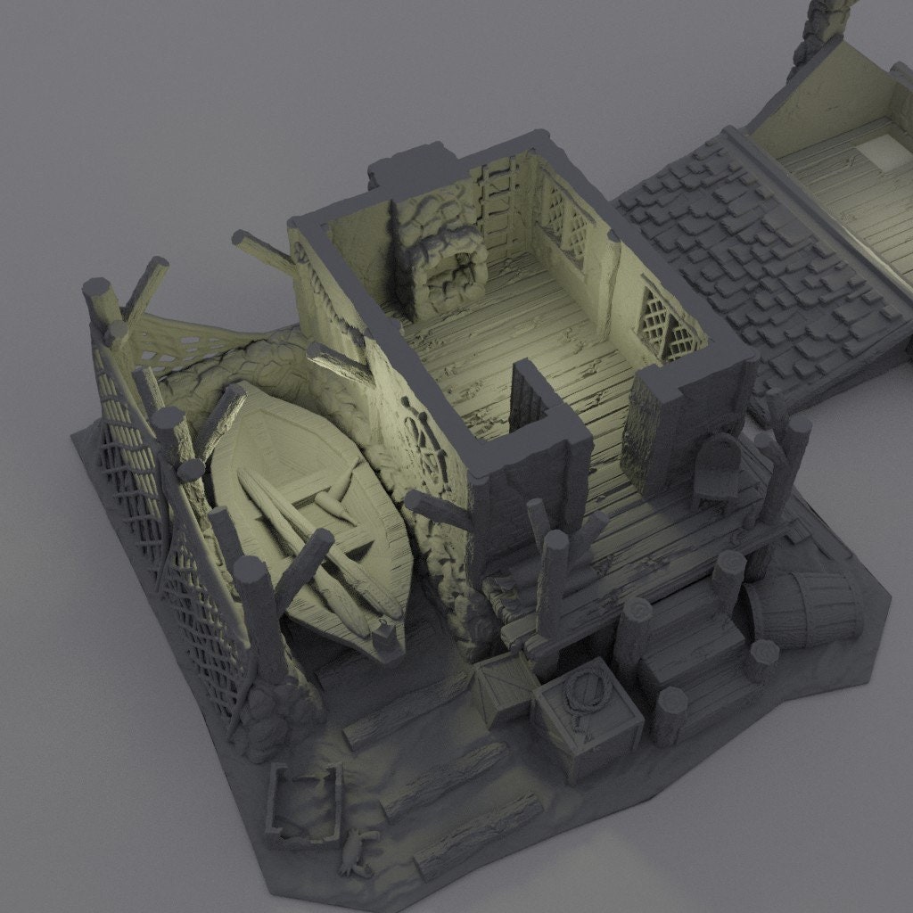 Sea Shack DND Terrain - Etsy