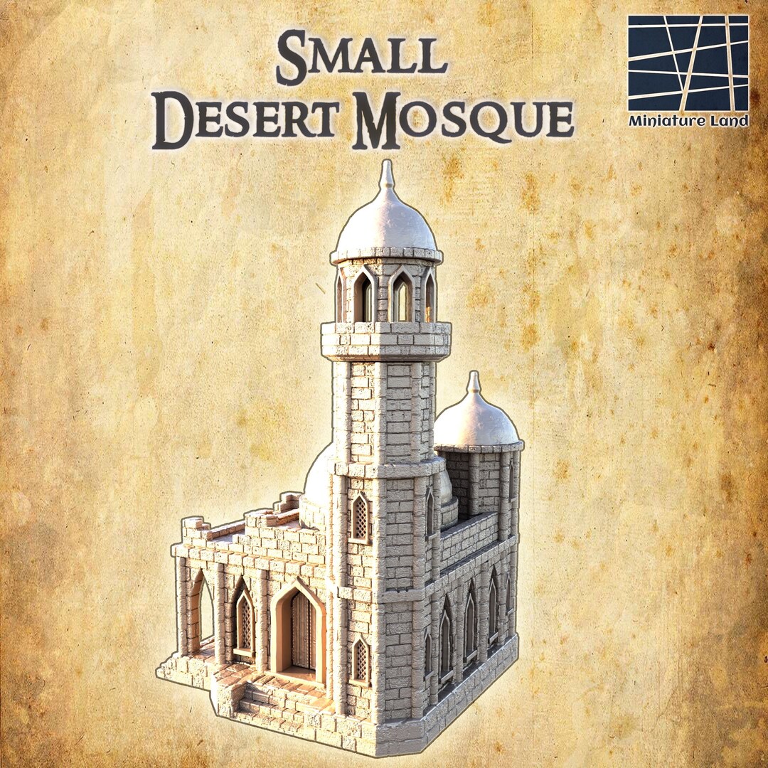 Arabian / Desert Mosque DND Terrain - Etsy