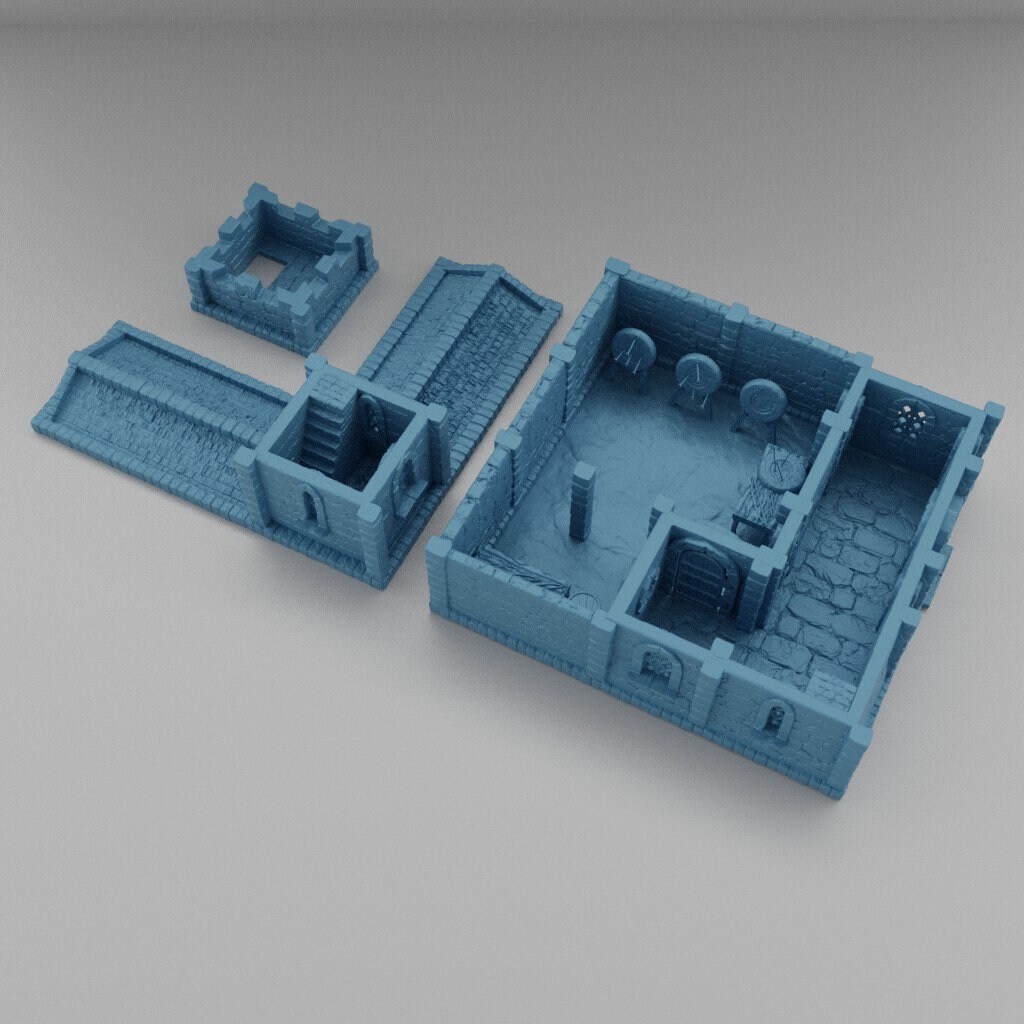Archery Training Facility DND Terrain - Etsy