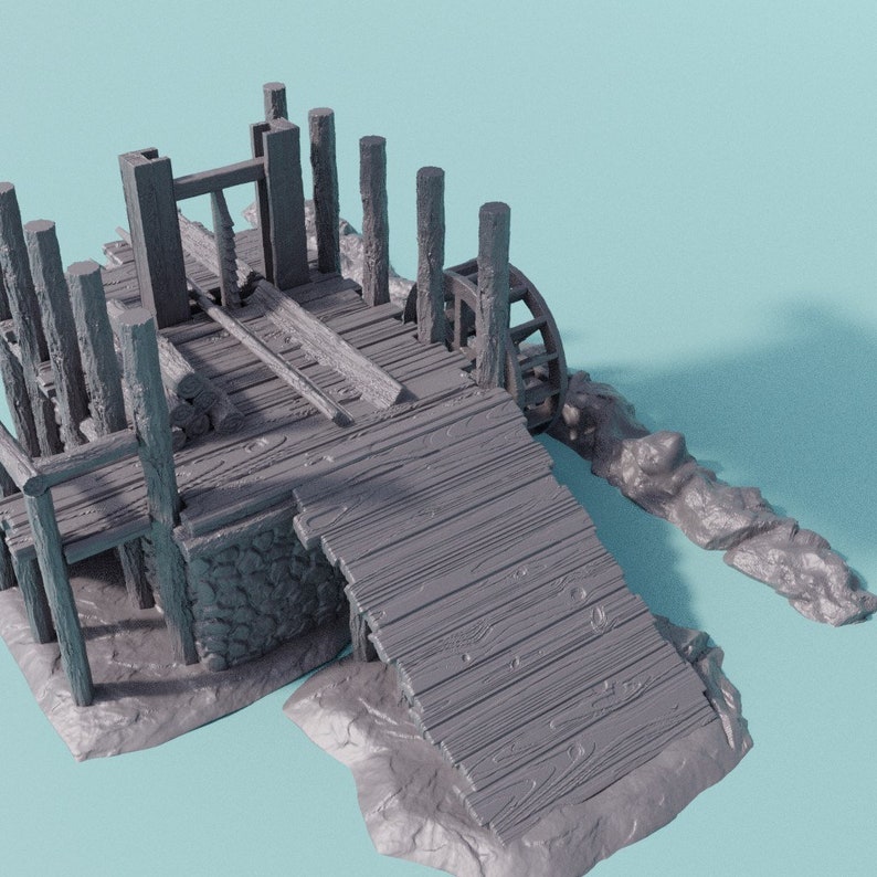 Saw Mill DND Terrain - Etsy