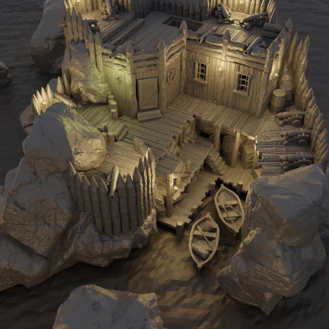 Pirate Cove DND Terrain - Etsy