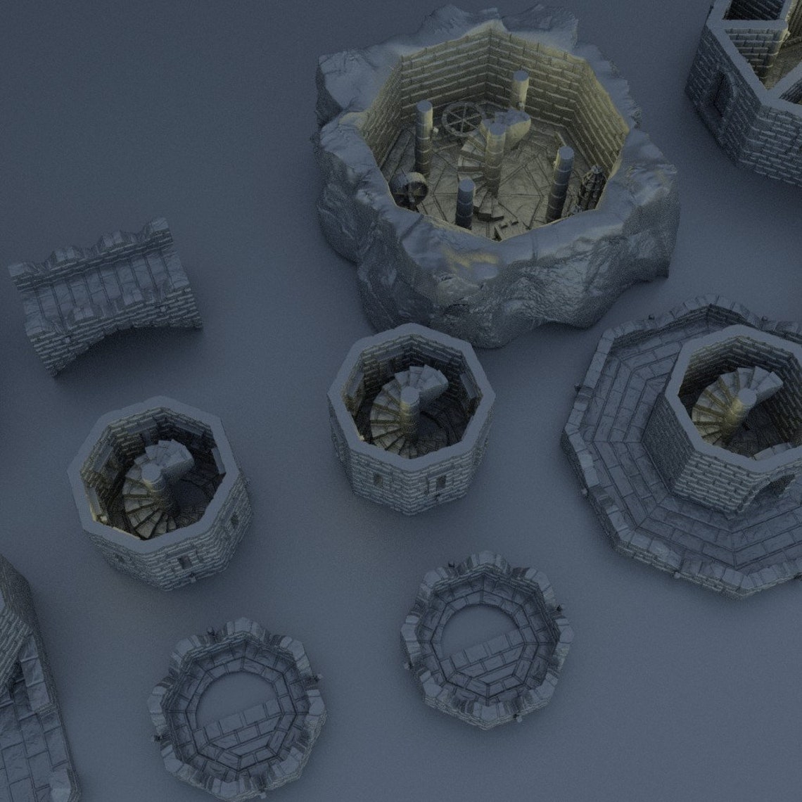 Island Prison DND Terrain - Etsy