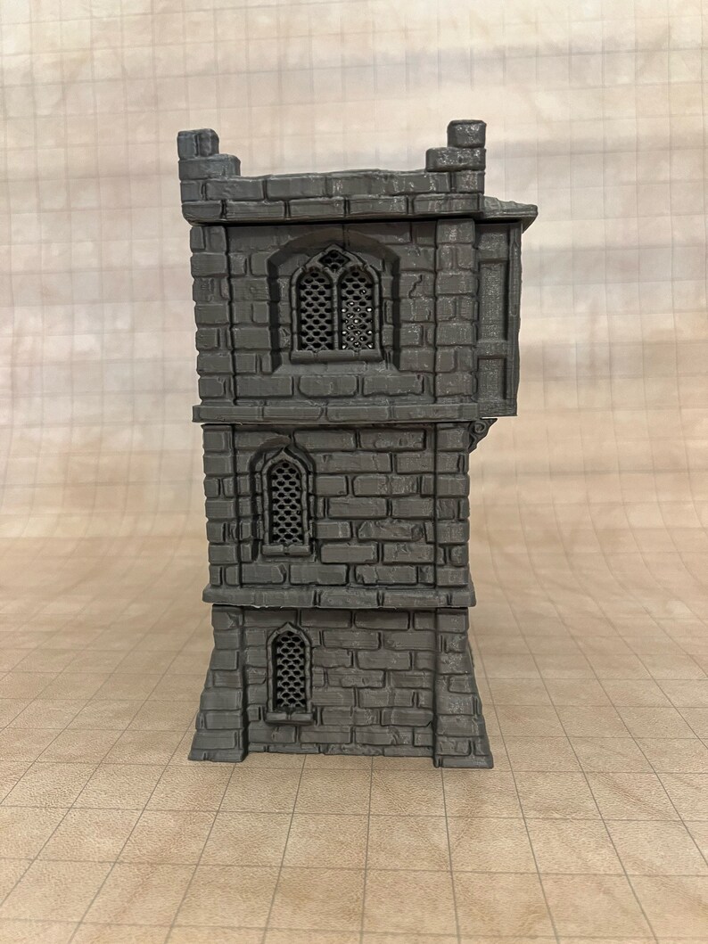 Brick Desert Home DND Terrain - Etsy