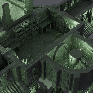 Grand Library DND Terrain - Etsy