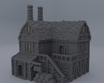 Large Merchant Shop DND Terrain - Etsy