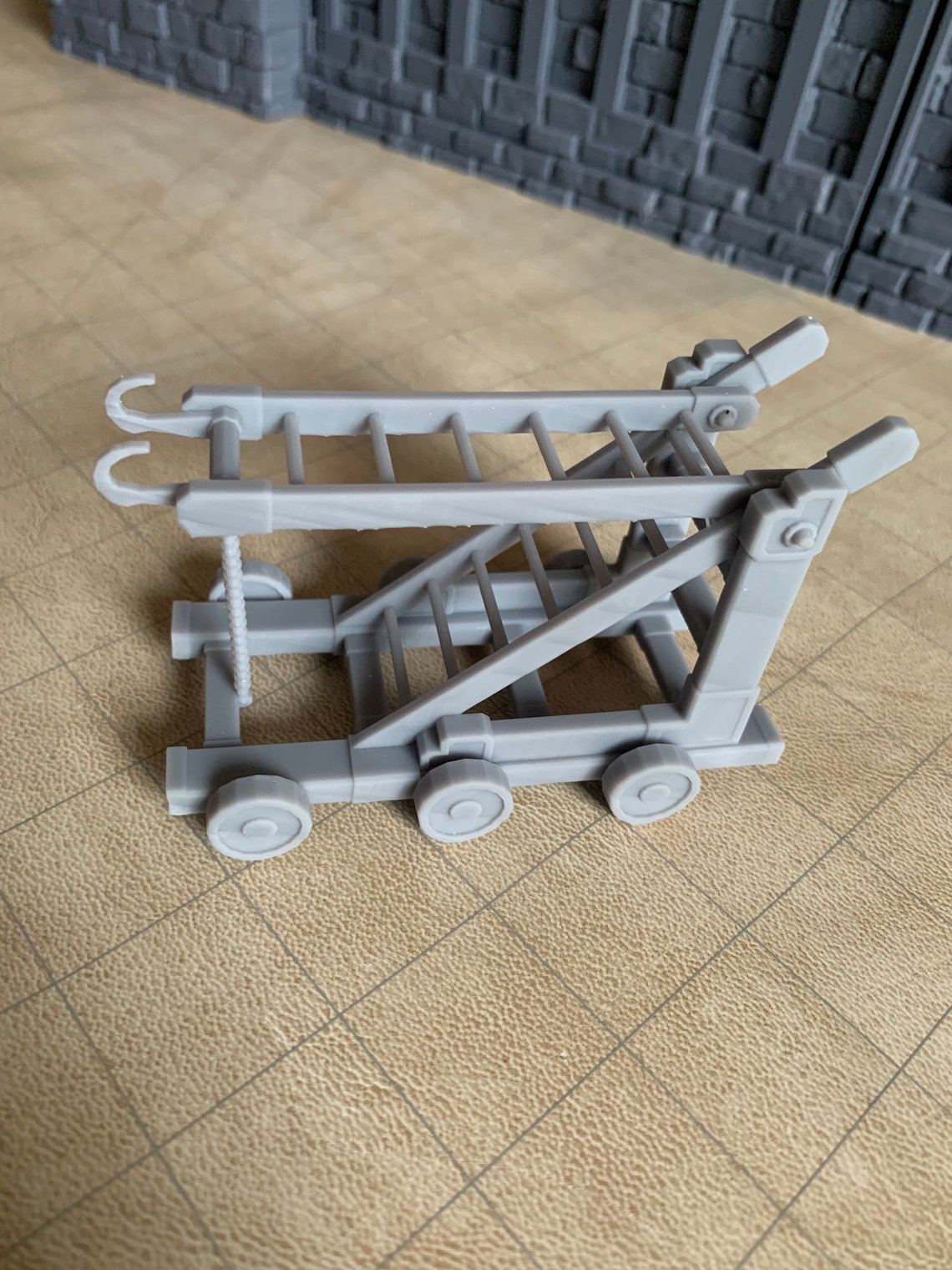 Trebuchet and Siege Ladder DND Terrain - Etsy