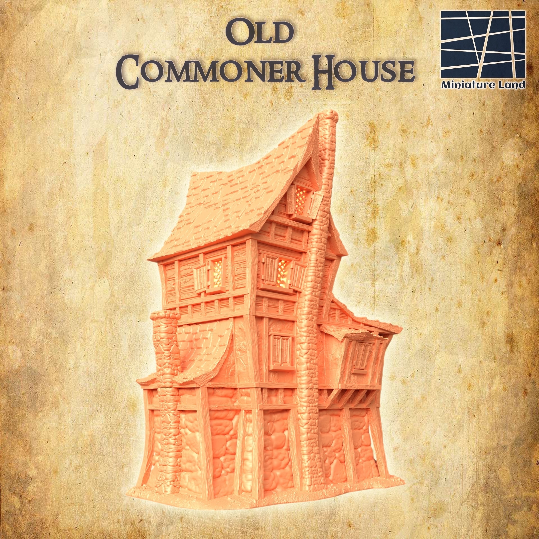 Old Commoner House DND Terrain - Etsy